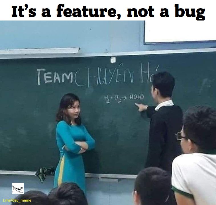 It’s a feature, not a bug… | Scrolller