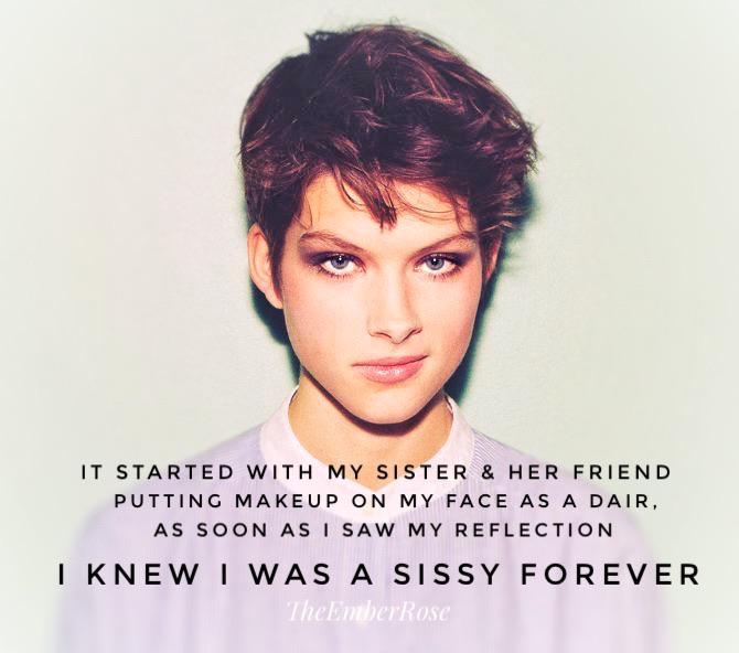 It started with my sister and her friend putting makeup on my face as a dair. | Scrolller