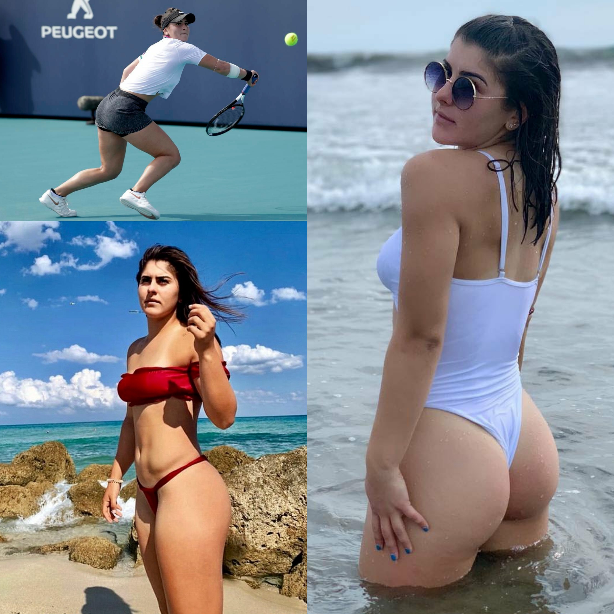 It would appear that tennis is very good for a tight booty. | Scrolller