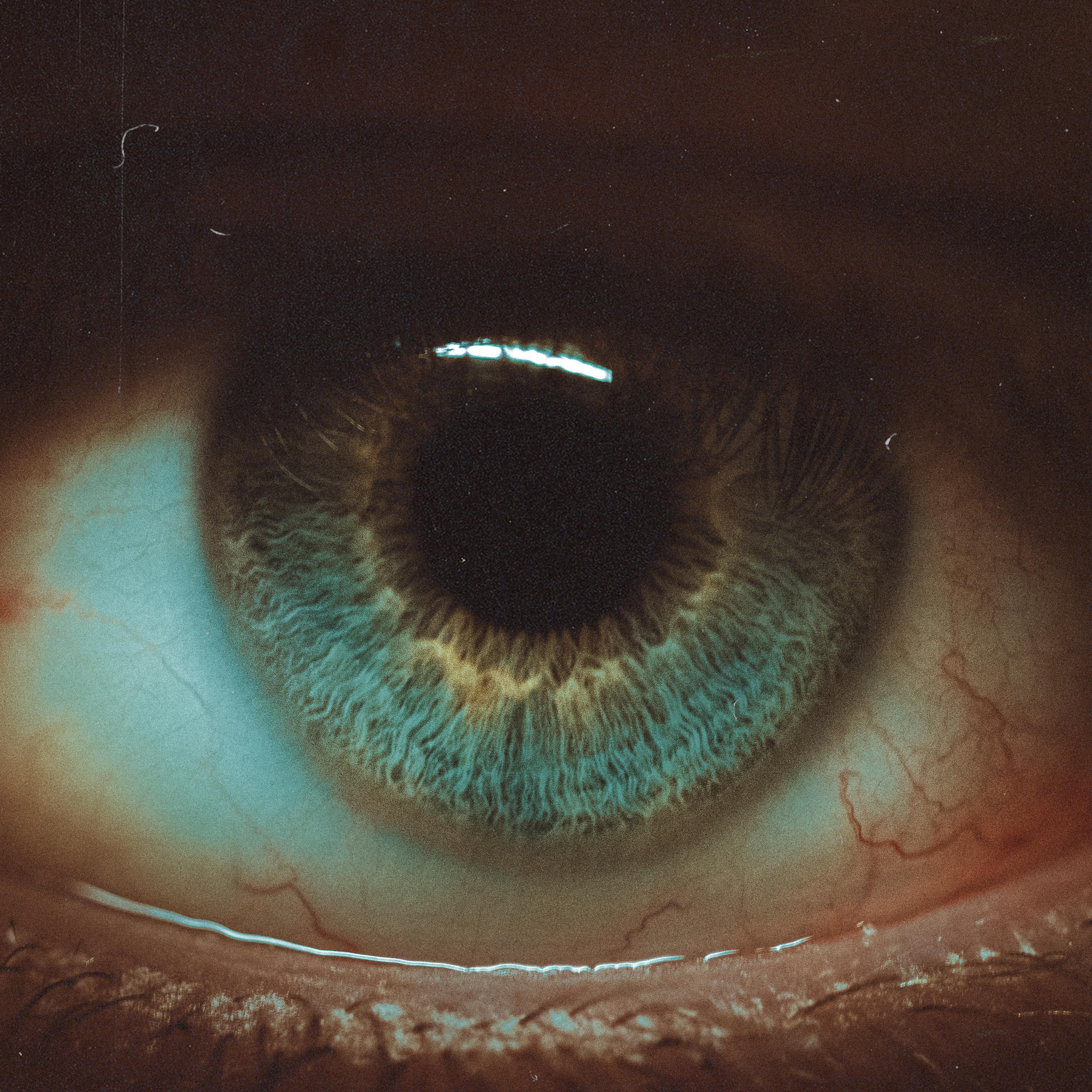 Eye patterns of a human eye. | Scrolller