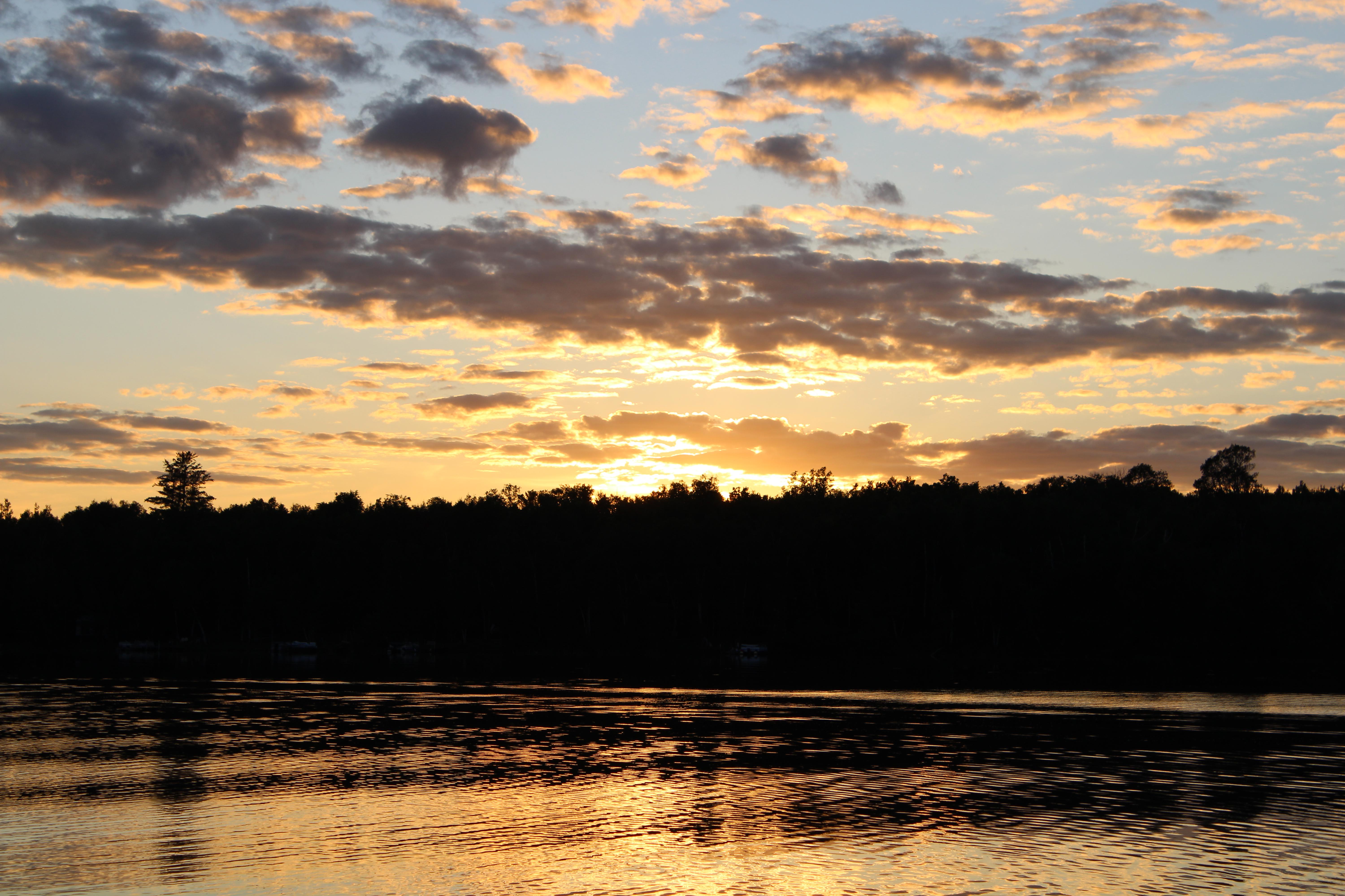 ITAP of the sunset on a lake | Scrolller