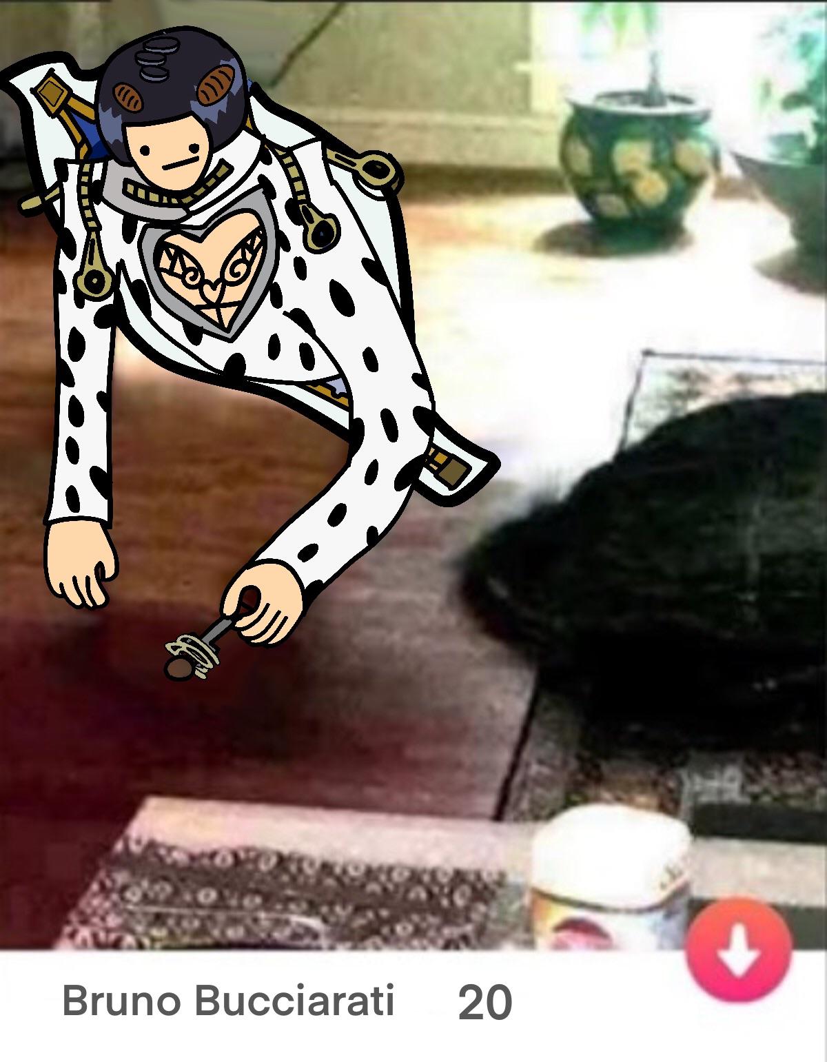 It's a cursed image turned into jojo art | Scrolller