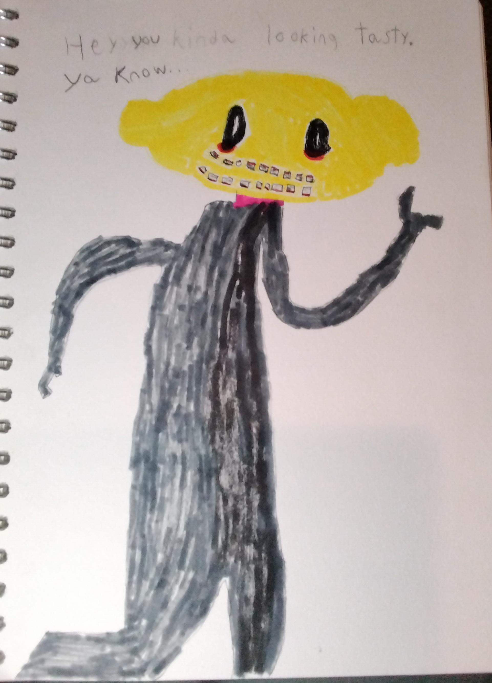 It's a lemon demon I drew 😁 | Scrolller