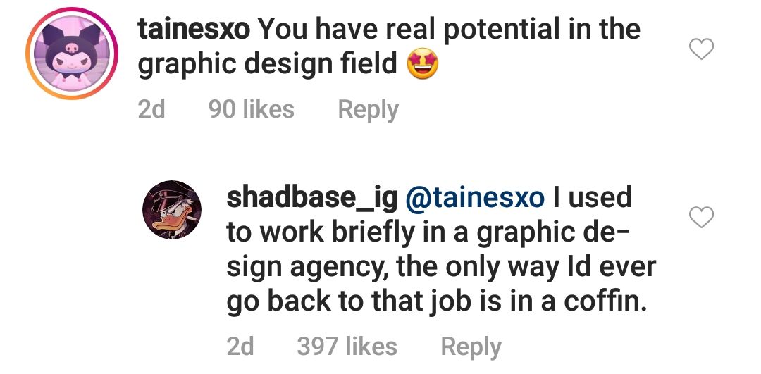 Its fun to see more of shads background | Scrolller