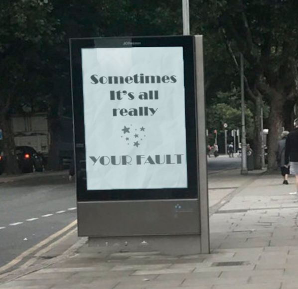 It's your fault. | Scrolller