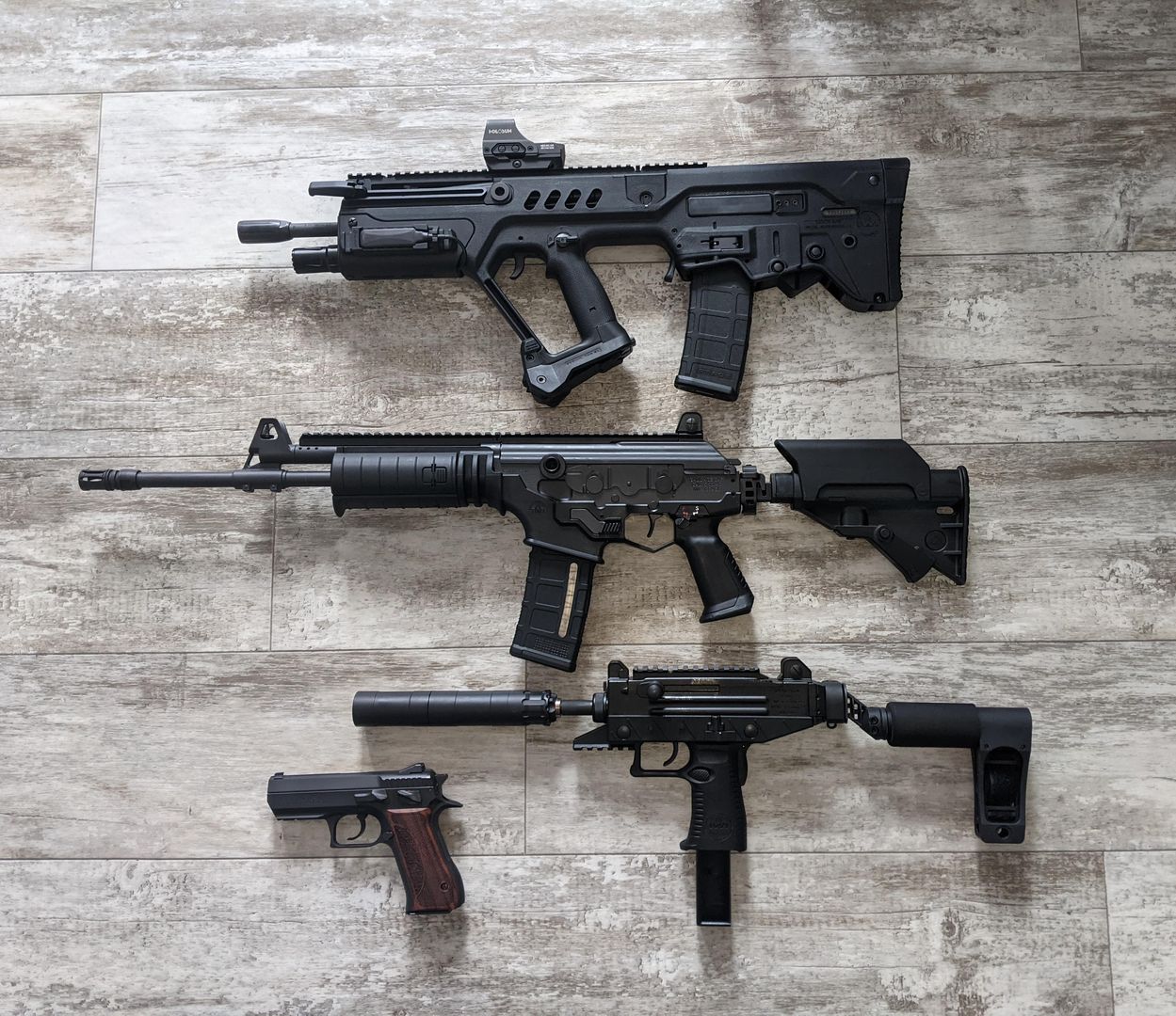 IWI collection! Tavor Sar, Galil, Uzi pro, Jericho. | Scrolller