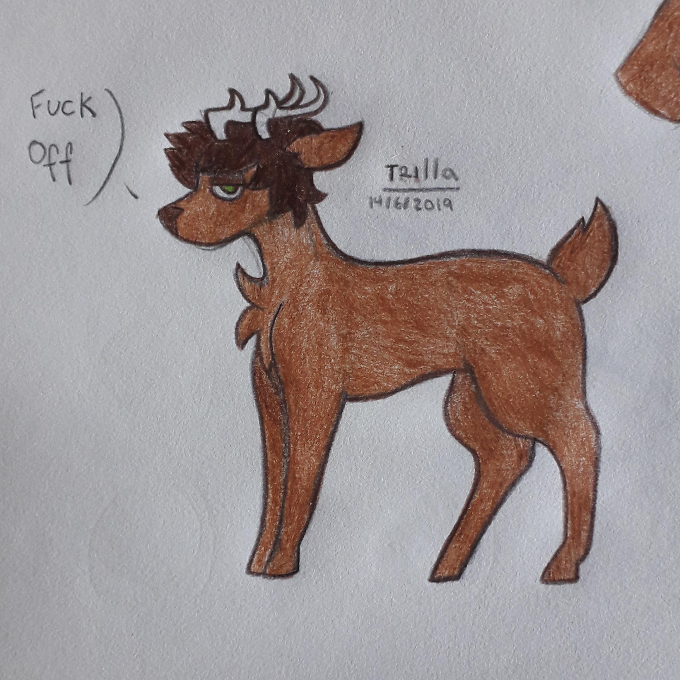 Jack, the deer | By Trilla | Scrolller