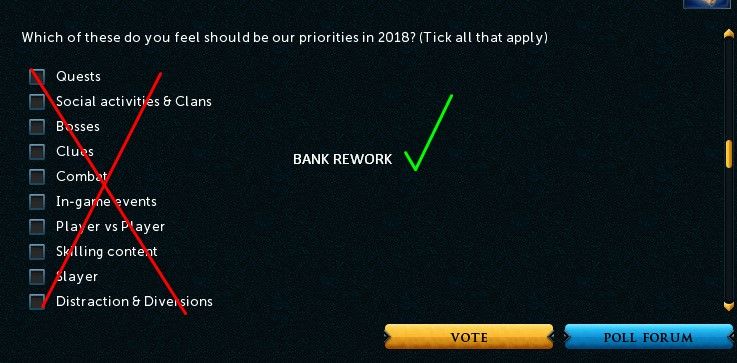 Jagex forgot a priority for 2018 | Scrolller