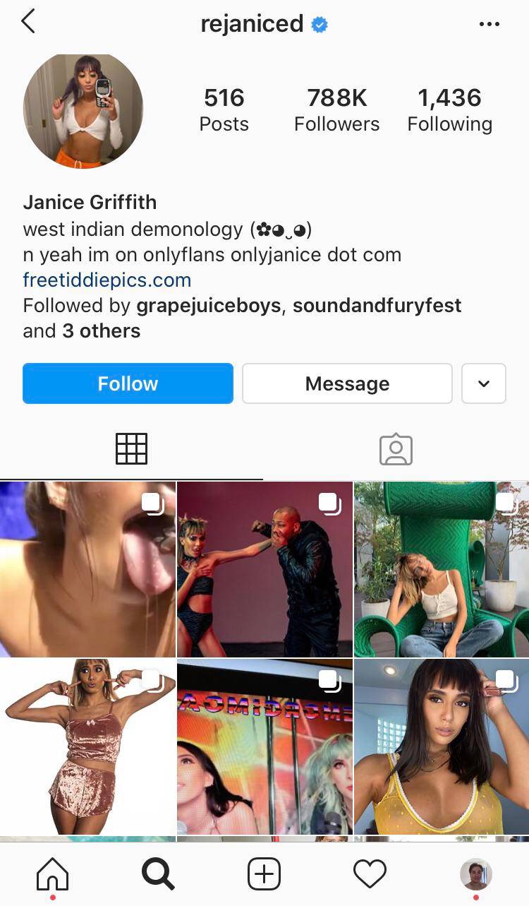 Janice Griffith @rejaniced | Scrolller