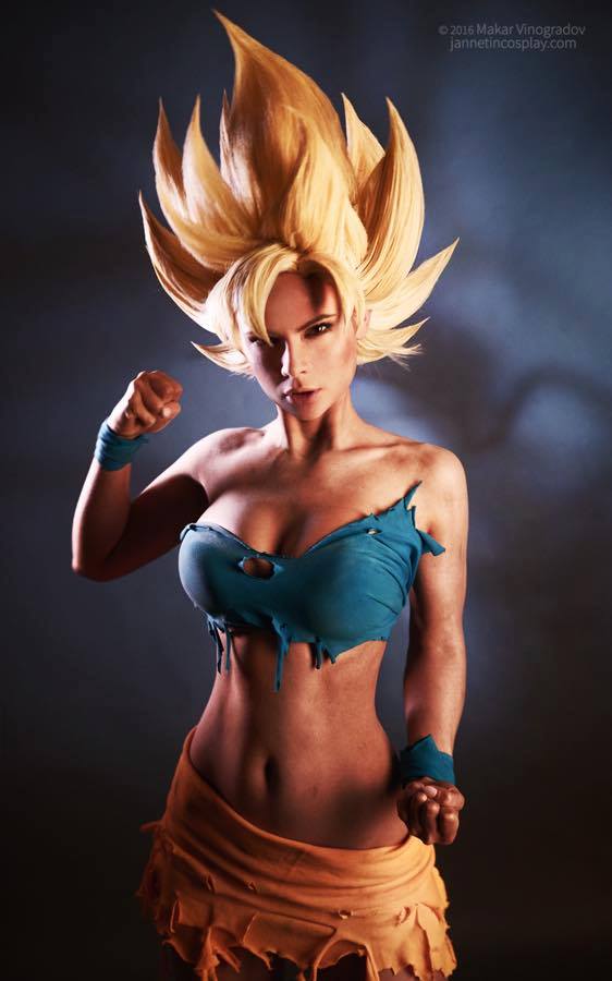 Jannet "Incosplay" Vinogradova as Female Goku | Scrolller