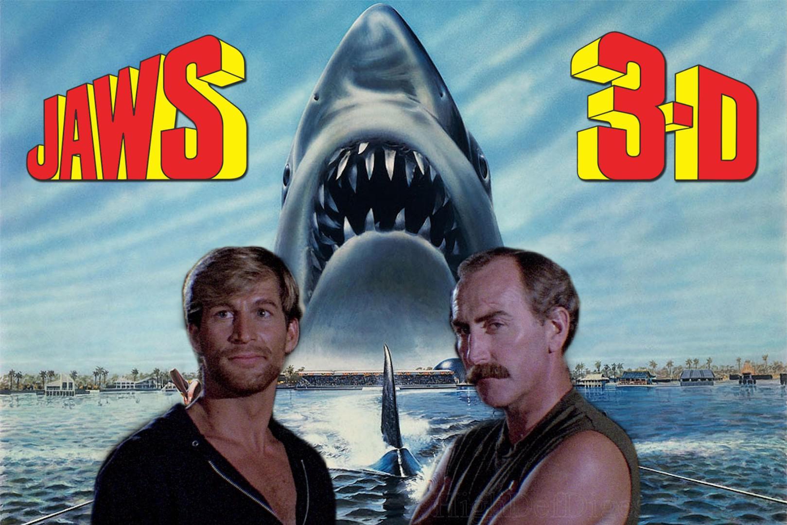 Jaws 3-D alternate poster. | Scrolller