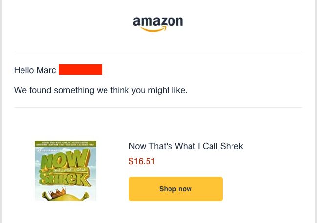 Jeff Bezos has really dialed in these algorithms | Scrolller