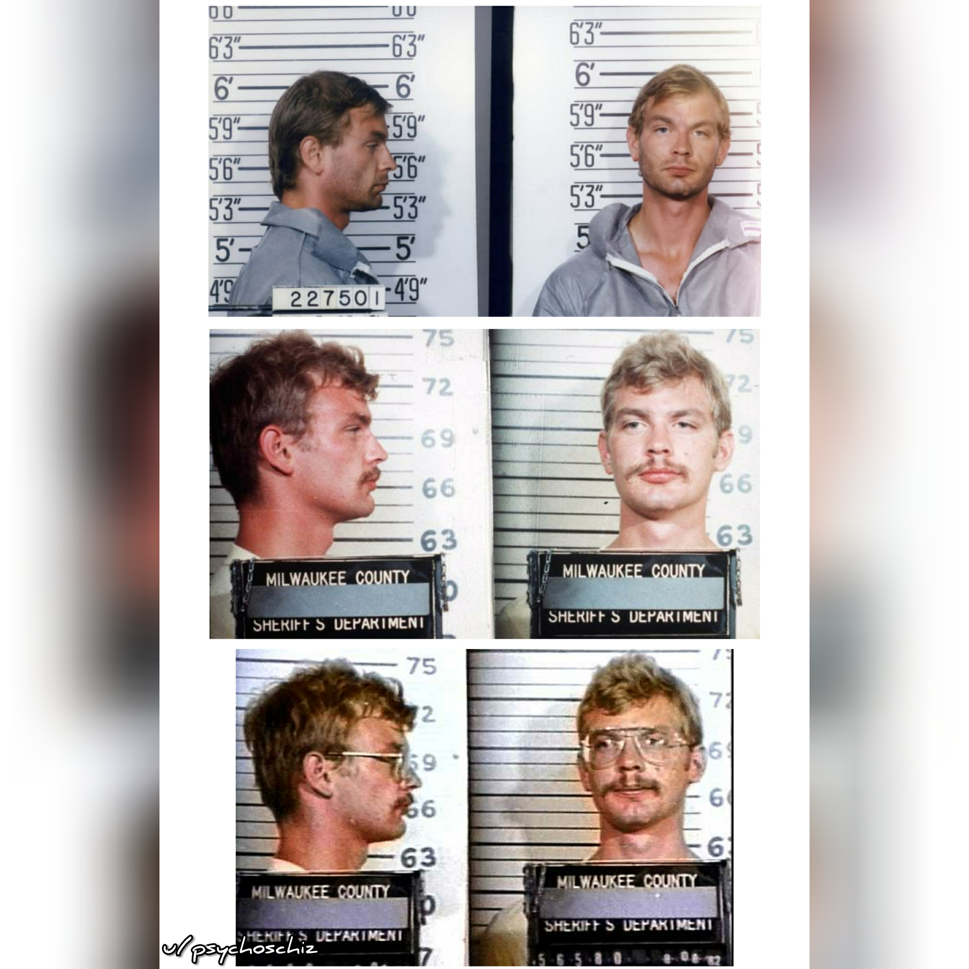 Jeffrey Dahmer mugshots | Scrolller