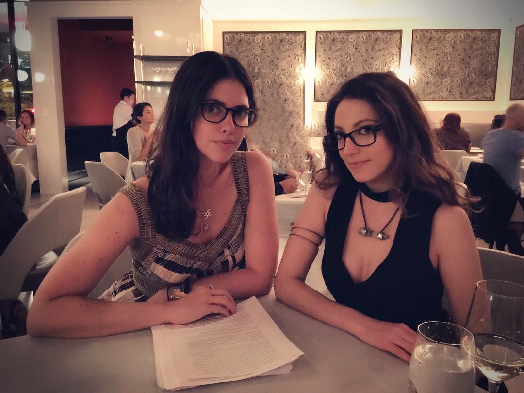 Jenna with her literary agent. | Scrolller