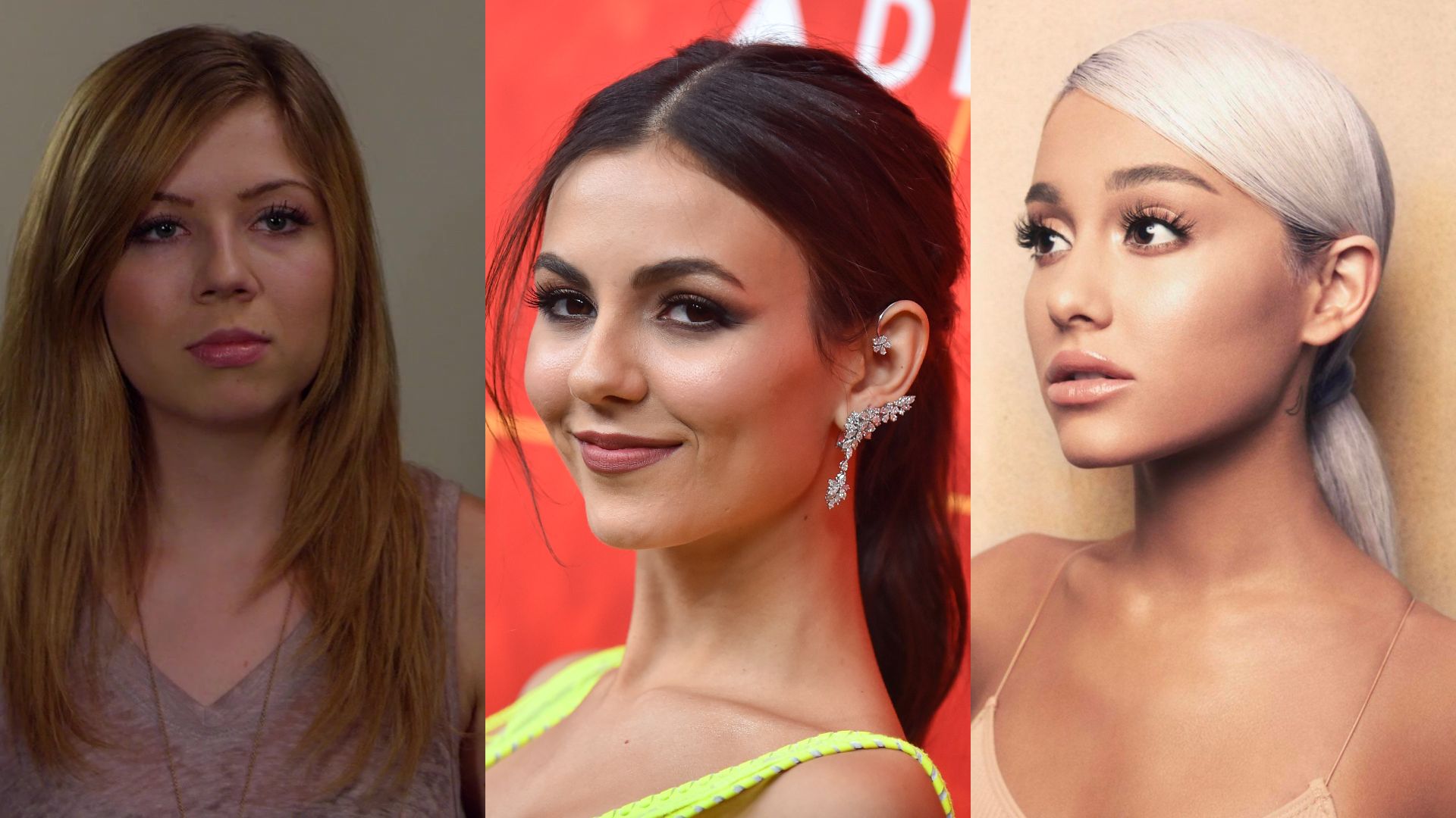 Jennette Mccurdy Victoria Justice Ariana Grande Take One For Blowjob