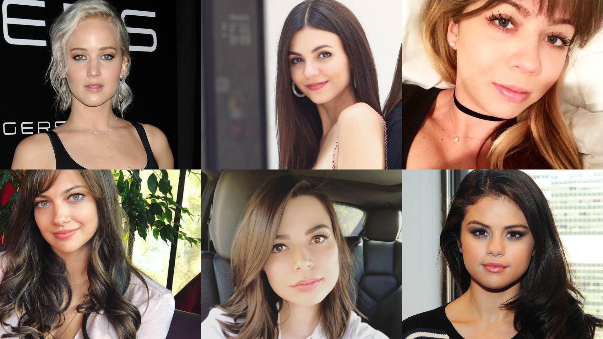 Jennifer Lawrence Victoria Justice Jennette Mccurdy Mia Serafino