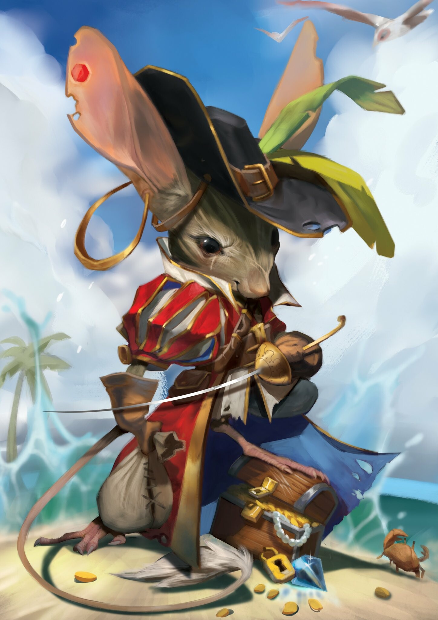 Jerbeen Swashbuckler by April Prime | Scrolller