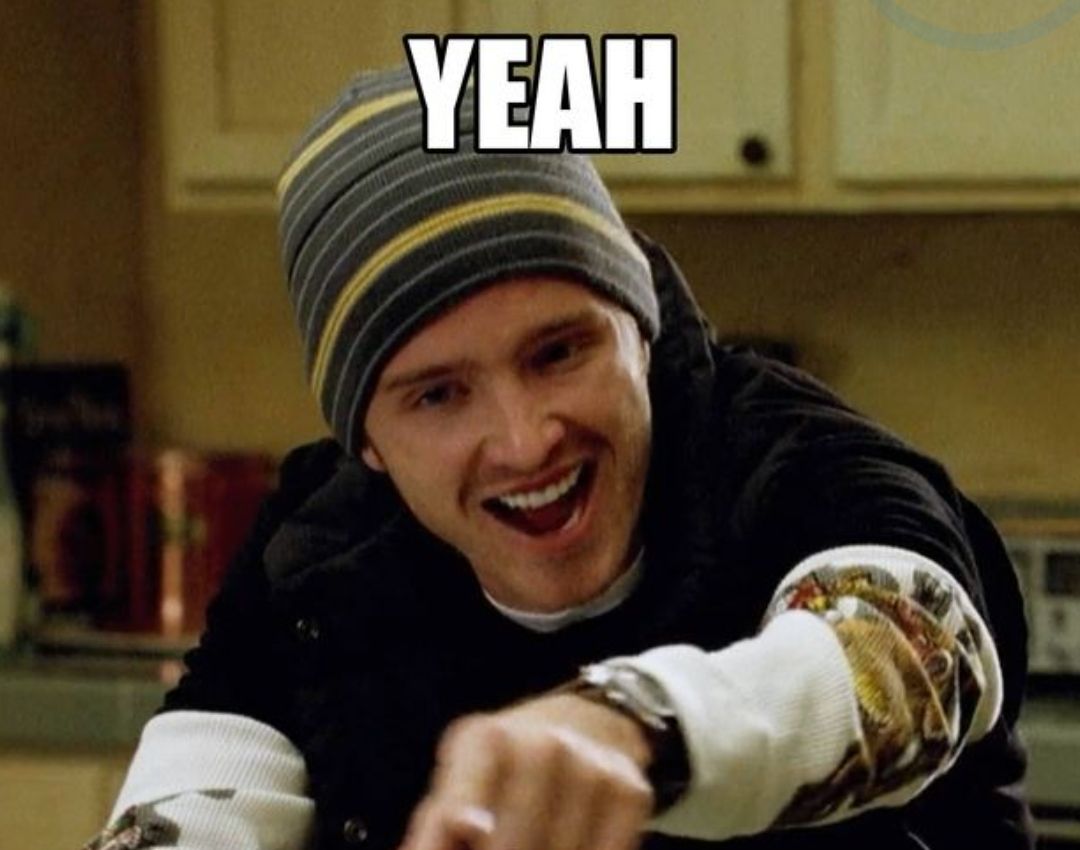 Jesse is Excited. | Scrolller