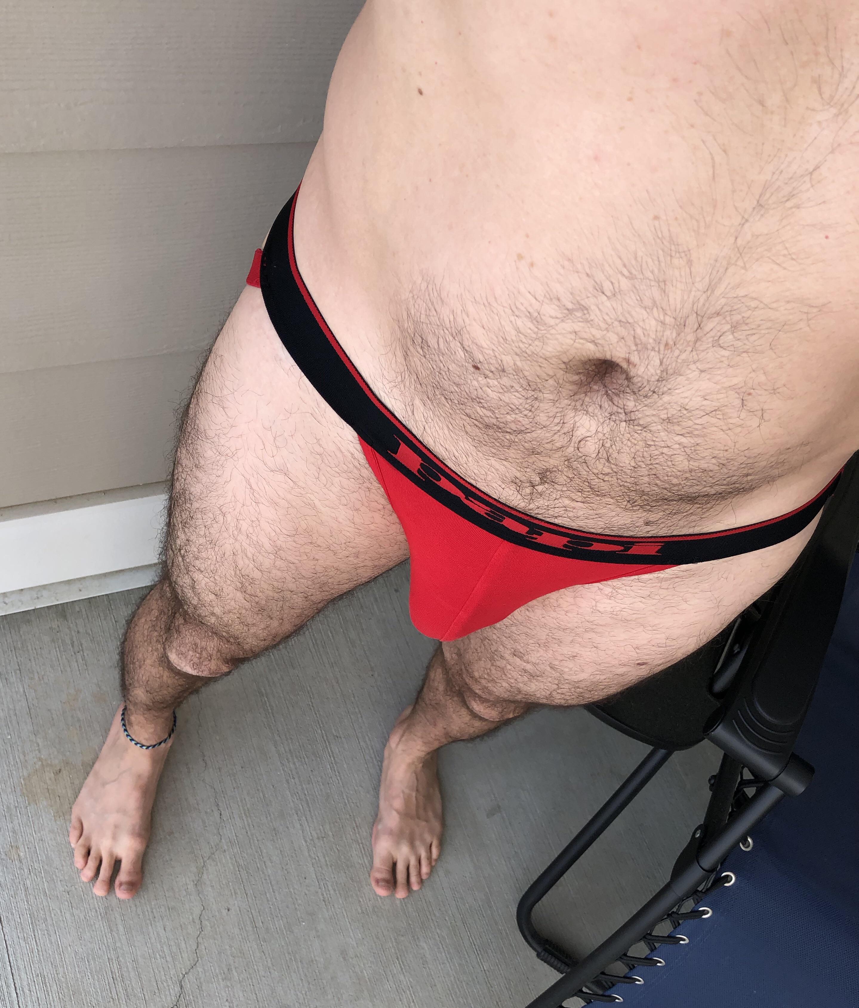 Jock bulge and barefeet | Scrolller