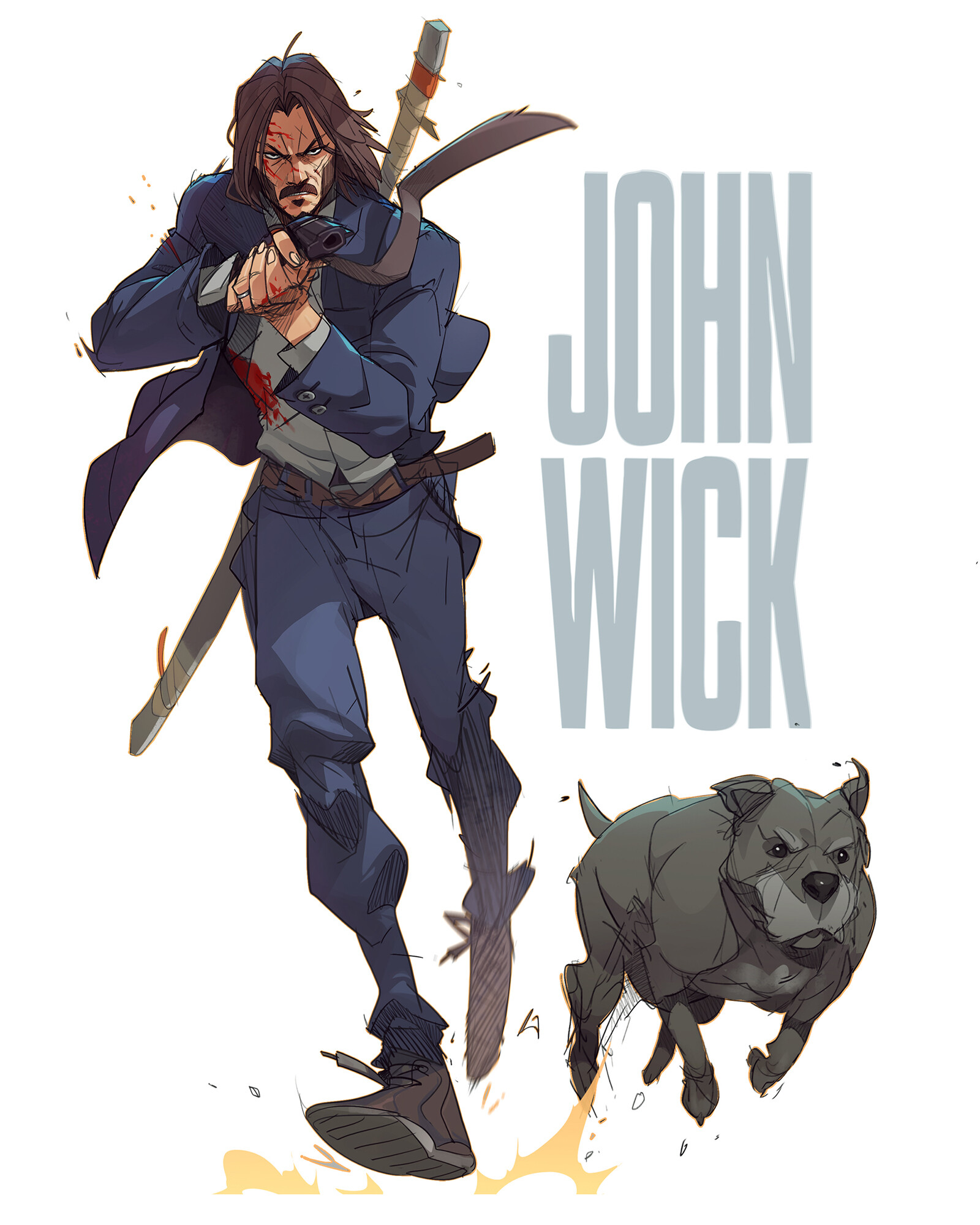 John Wick Animated Series by Hicham Habchi | Scrolller