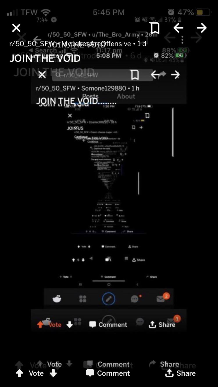 JOIN THE VOID | Scrolller