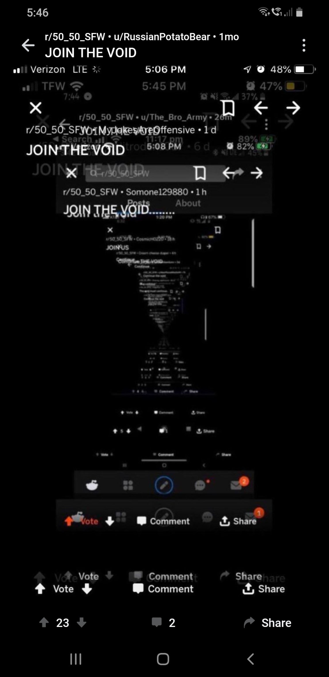 JOIN THE VOID | Scrolller