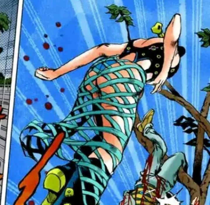 Jolyne shows sum booty | Scrolller