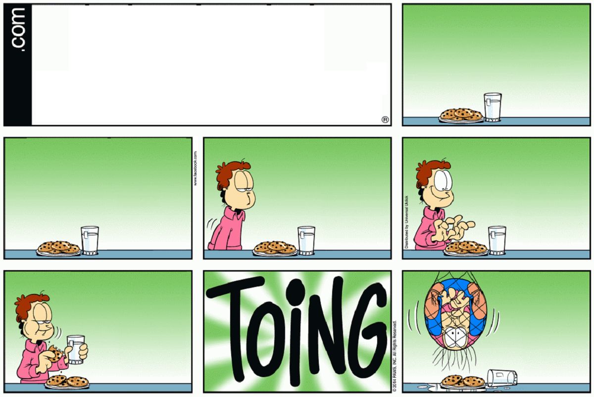 Jon suddenly finds cookies | Scrolller