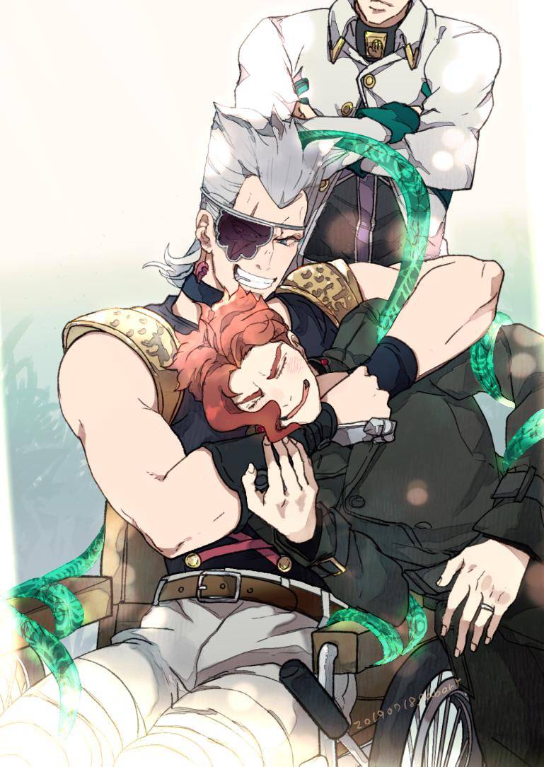 Jotaro, Kakyoin and Polnareff (By gabari) | Scrolller