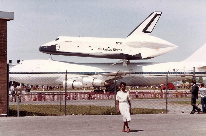 June 1983 NASA's space shuttle Enterprise landed at the Ottawa International Airport ...