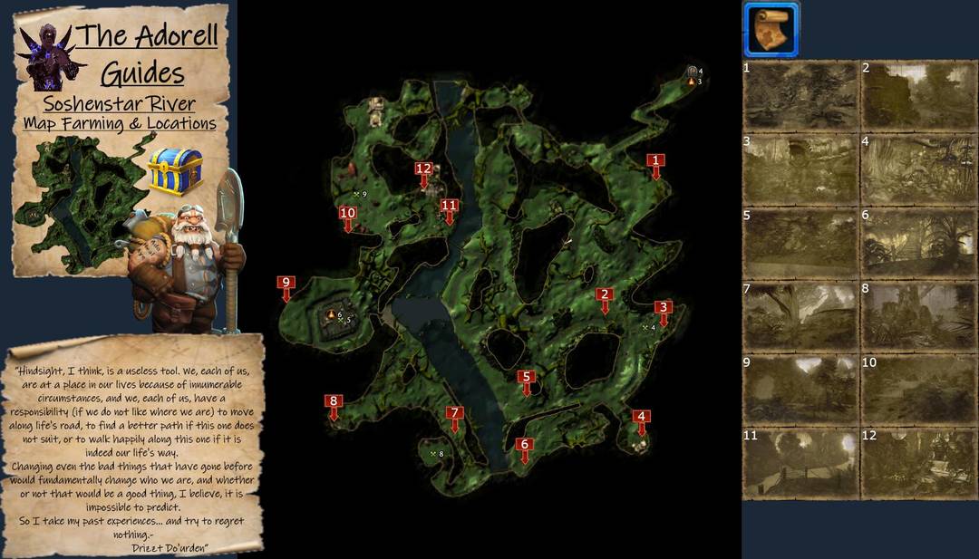 Jungles of Chult - Soshenstar River Treasure Map Locations Guide | Scrolller