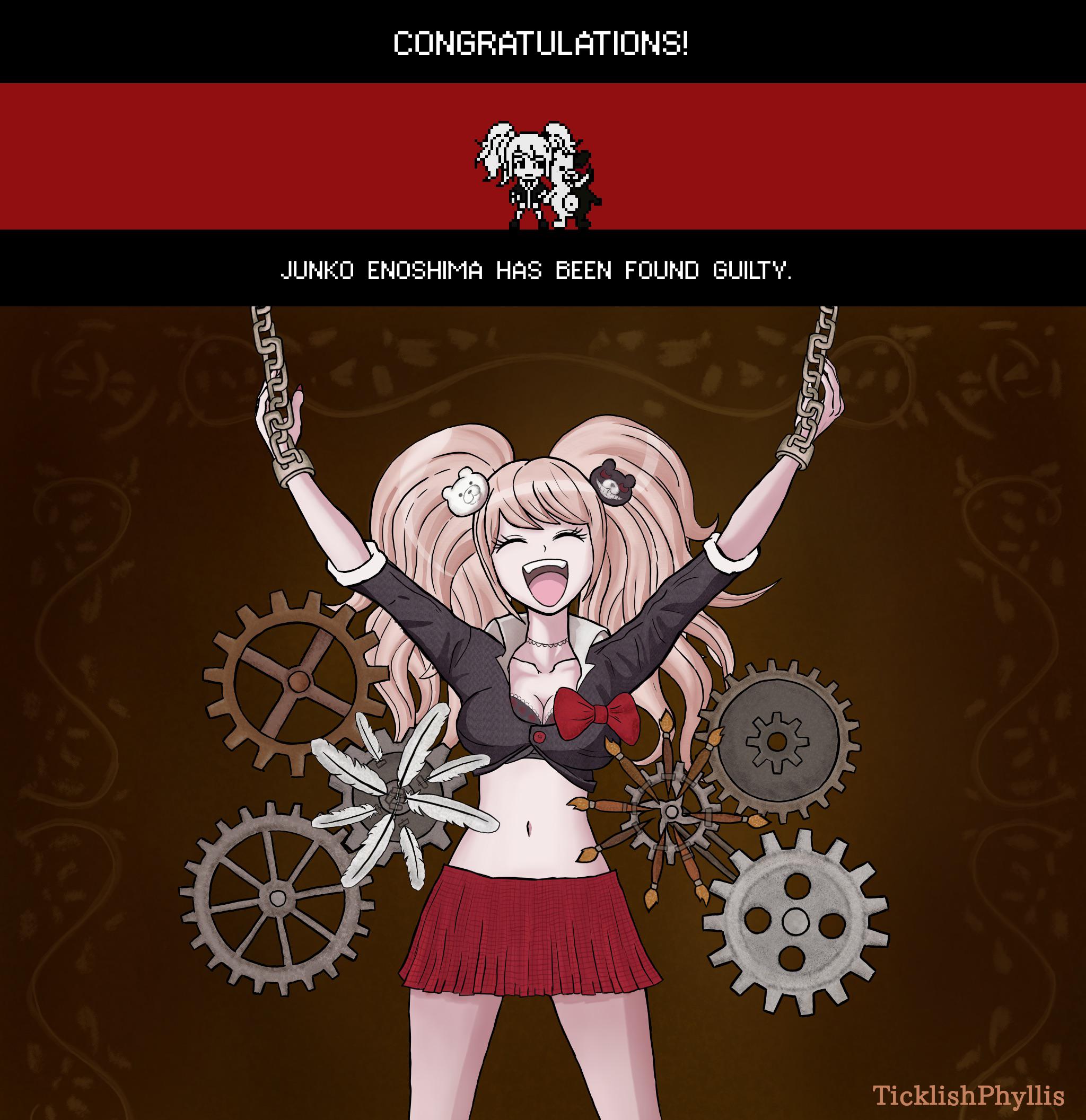 Junko Enoshima Tickle Punishment | TicklishPhyllis (DeviantArt) | Scrolller