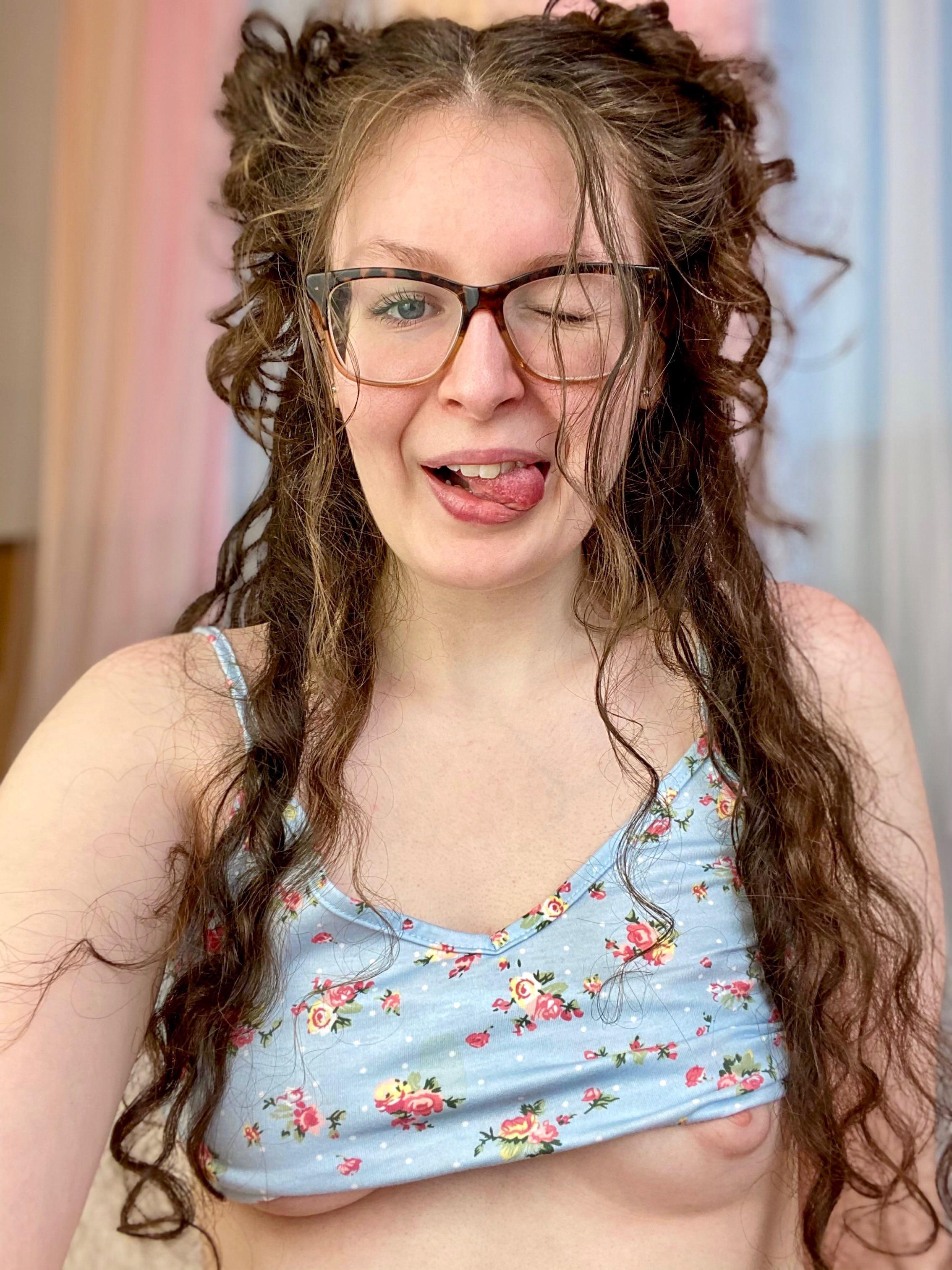 Just a little nip slip