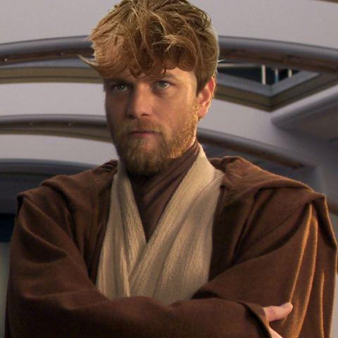 Just a picture of Obi-wan trying different hair | Scrolller