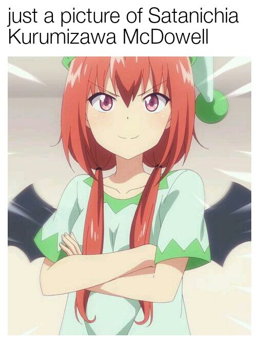 Just a picture of our beloved satania | Scrolller