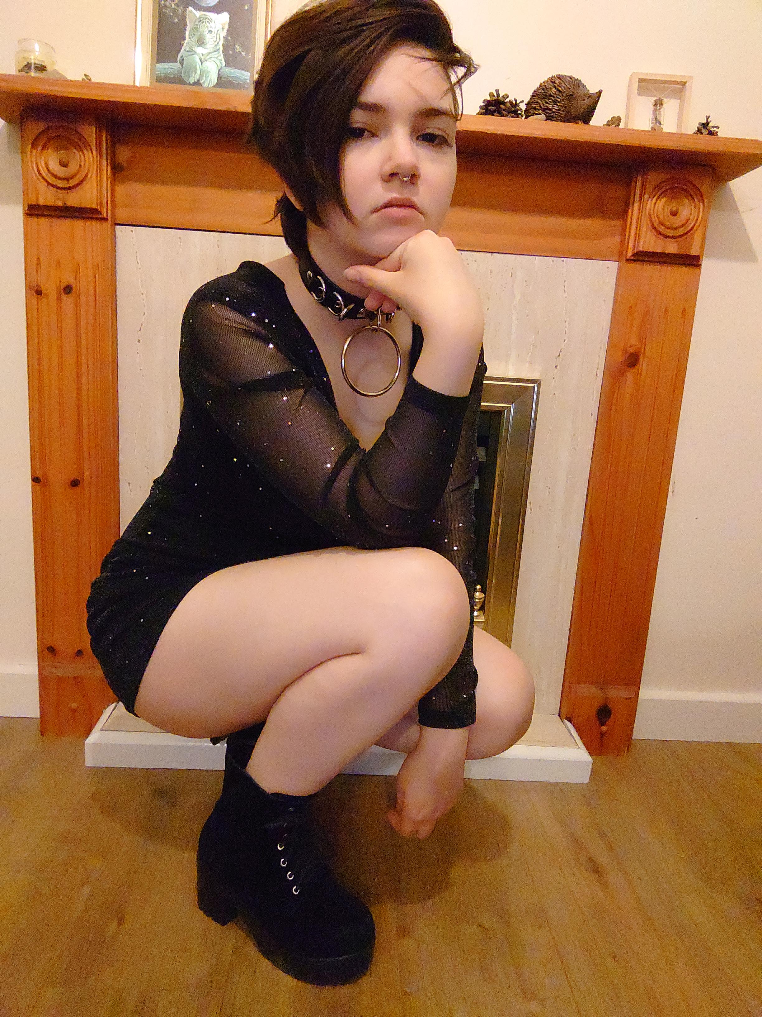 Just a soft boi in his tight black dress | Scrolller