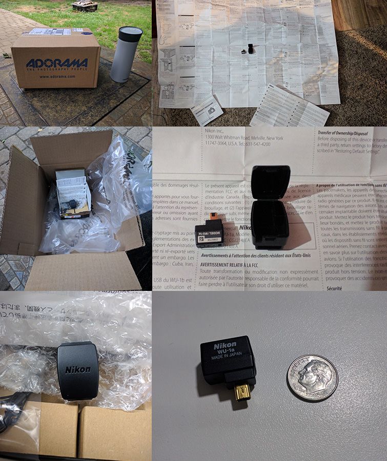 Just arrived from Adorama- a WU-1a wifi adapter for my Nikon. | Scrolller