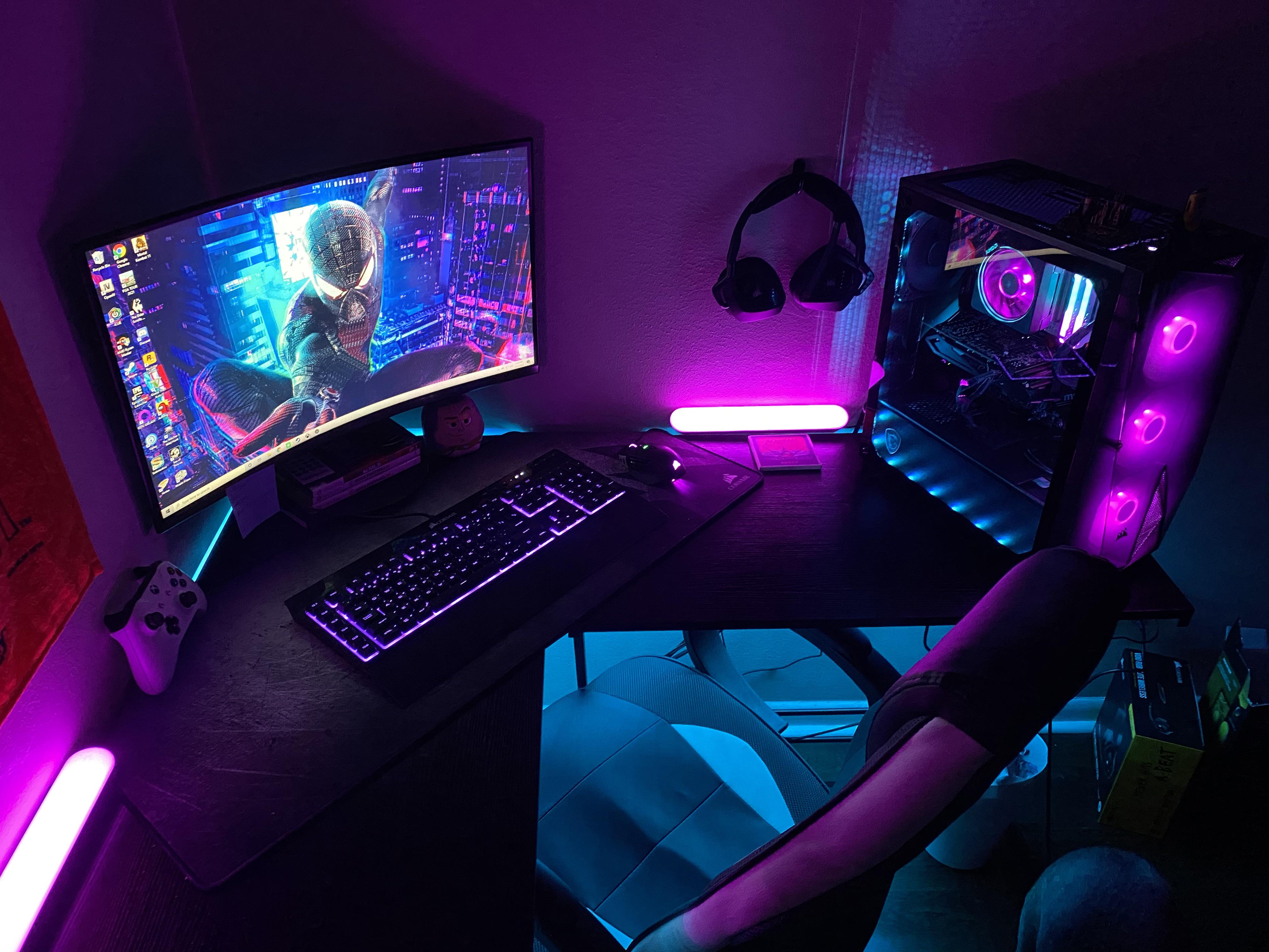 Just built my first gaming PC. Loving my setup so far | Scrolller