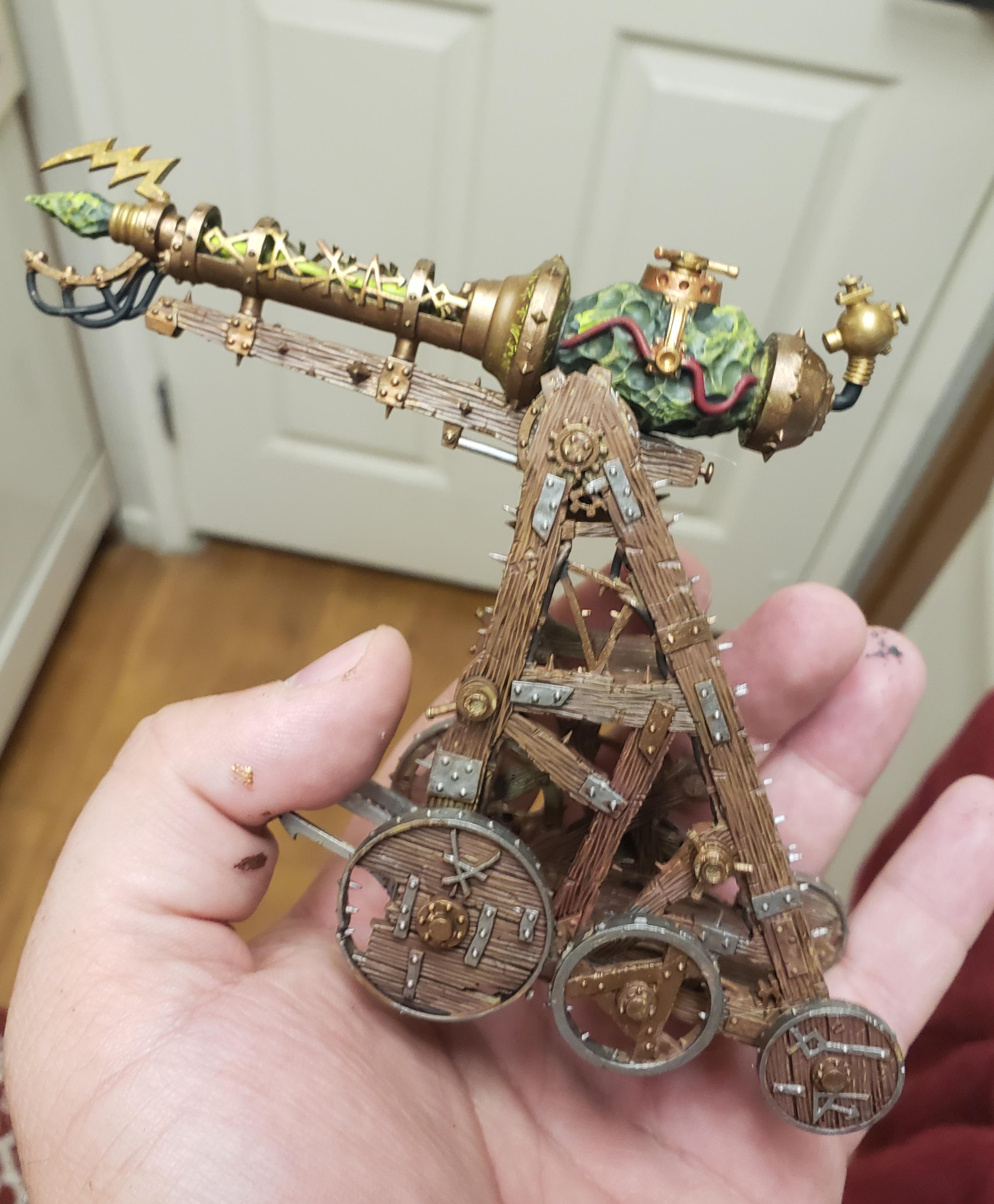 Just finished my warp lightning cannon | Scrolller