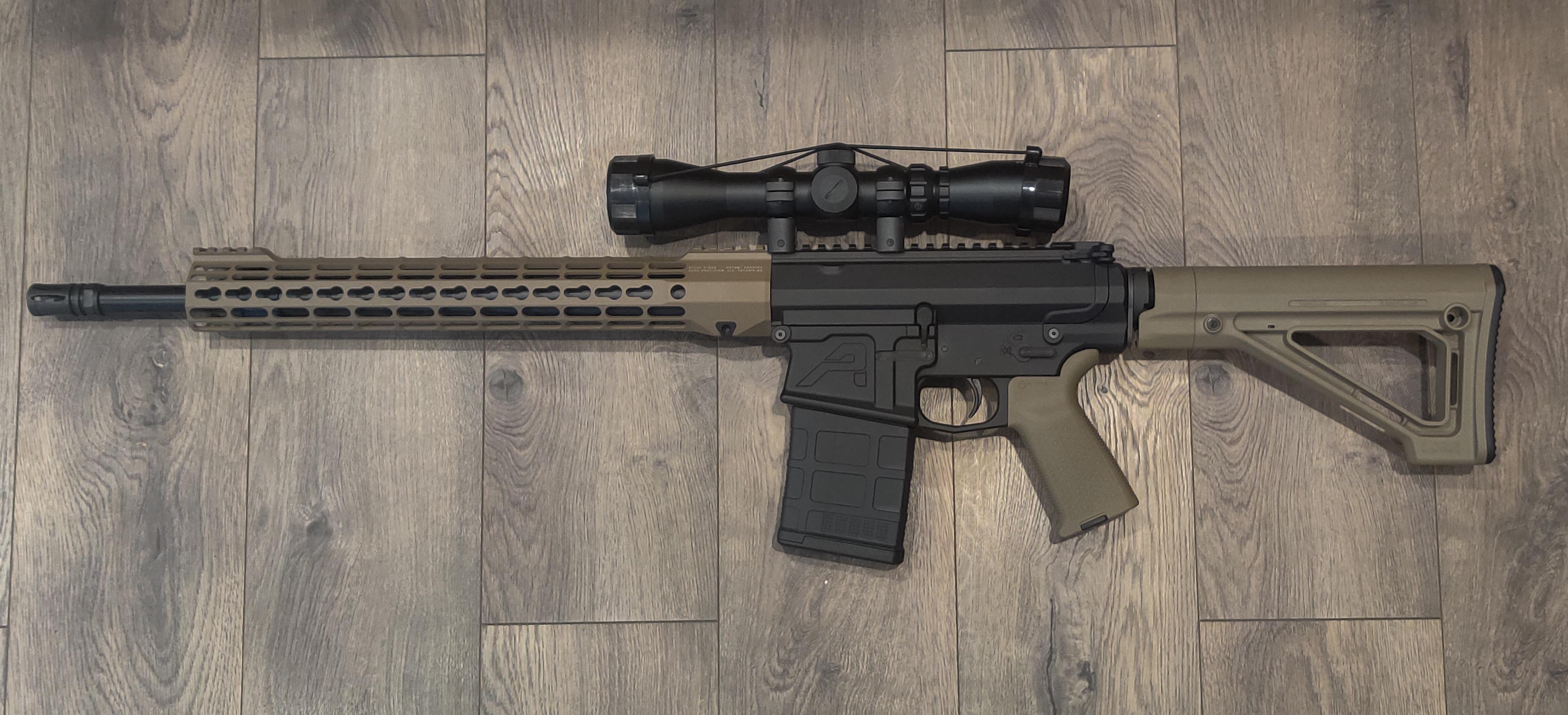 Just finished the new hunting rifle! Full Aero Precision M5 build. | Scrolller