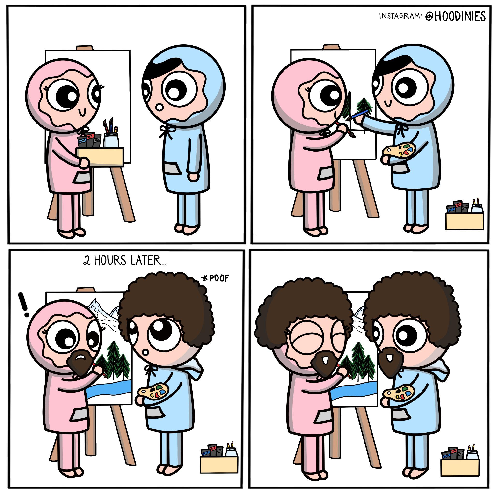 Just happy little accidents | Scrolller