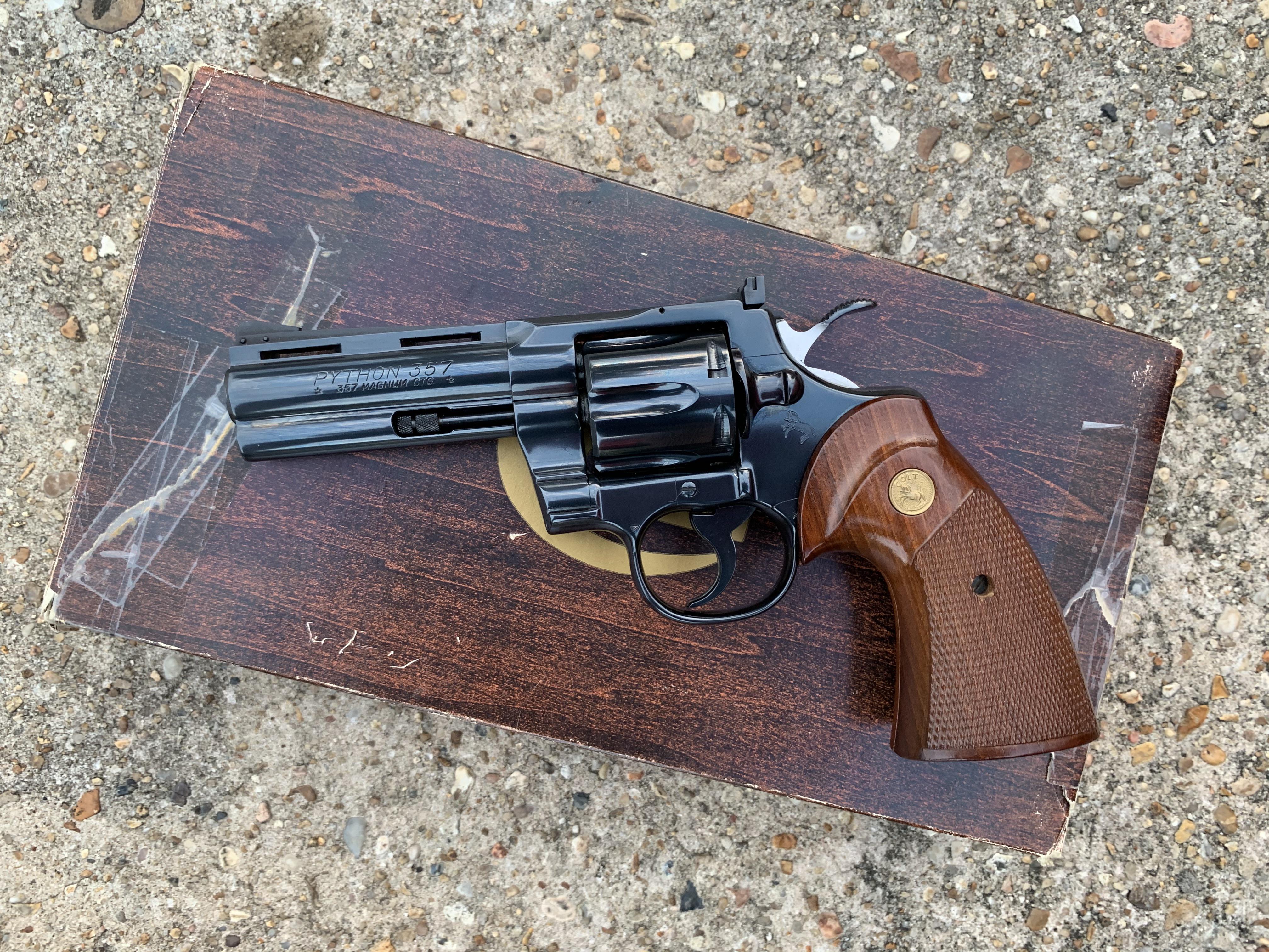 Just in, 1977 Colt Python. | Scrolller