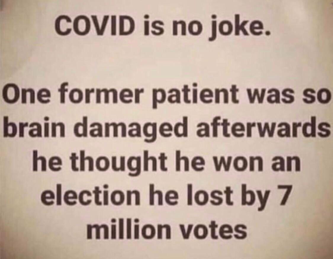 Just kidding....Already had brain damage | Scrolller