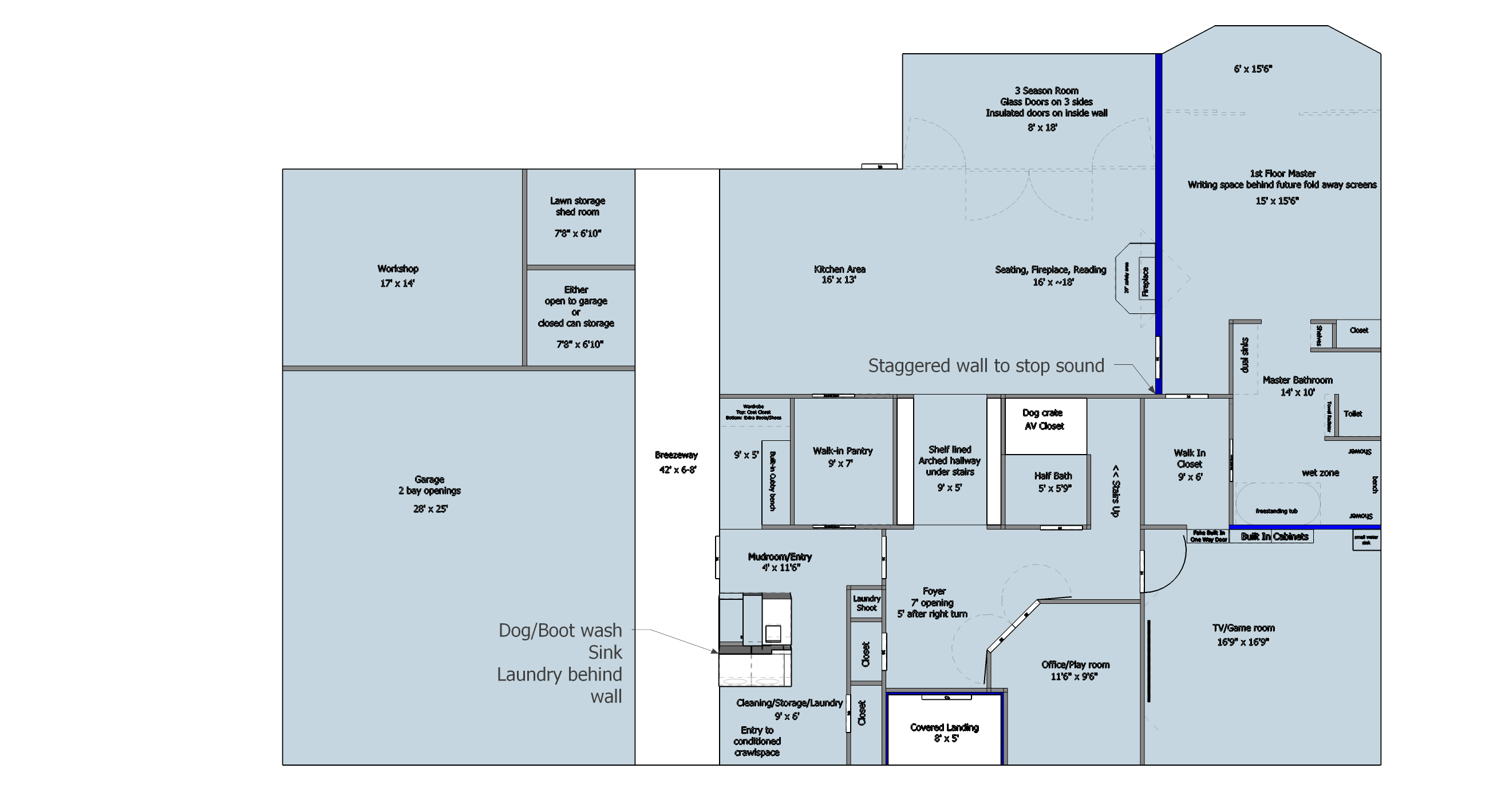 Just looking for thoughts on this floorplan | Scrolller