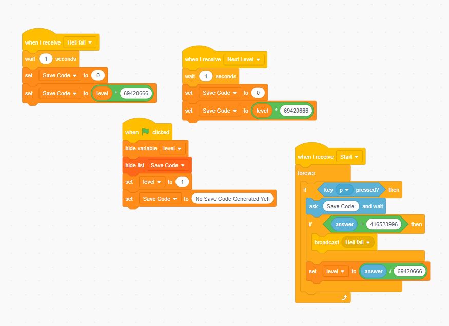 Just made a very, very simple saving system for my up and coming game! | Scrolller