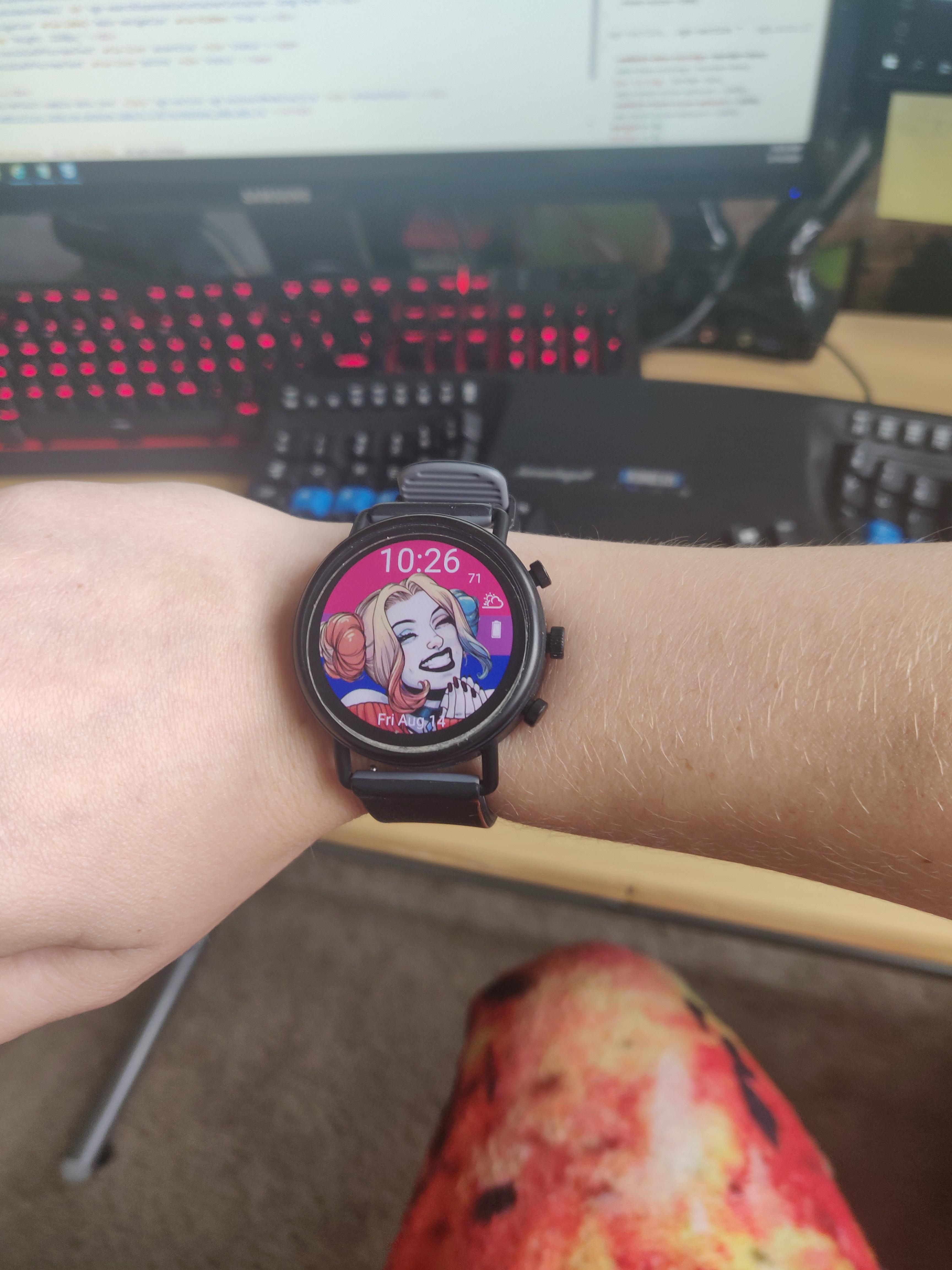 Just made myself a new Harley watchface! | Scrolller