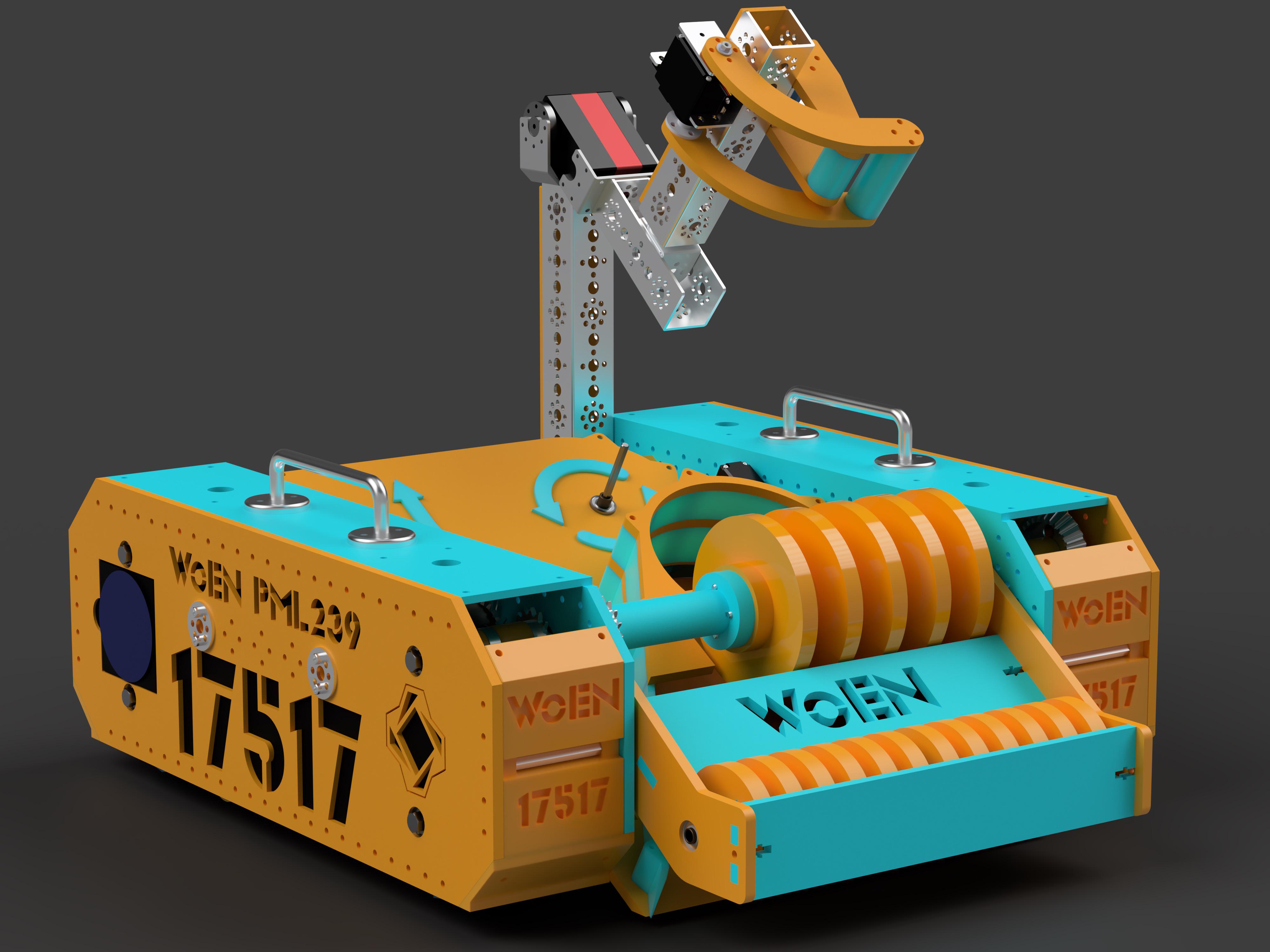 Just New Robot Render Scrolller