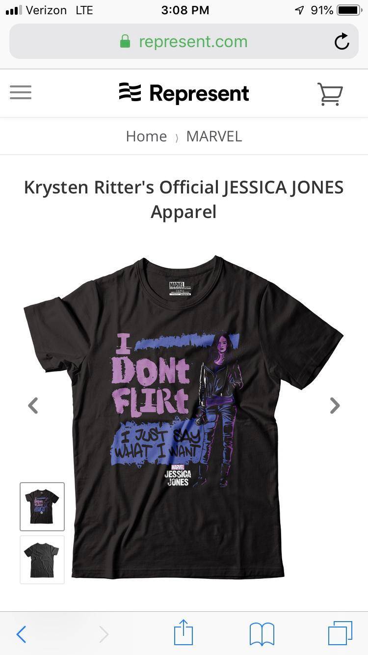 Just ordered this badass t-shirt designed by JJ herself! | Scrolller