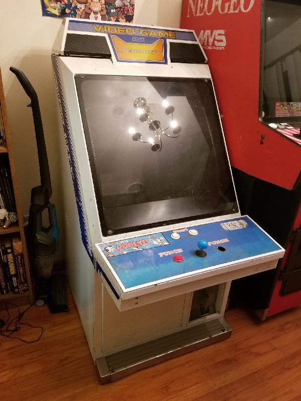 Just picked up this baby. No monitor, no game, dirty as heck, but I'm ...