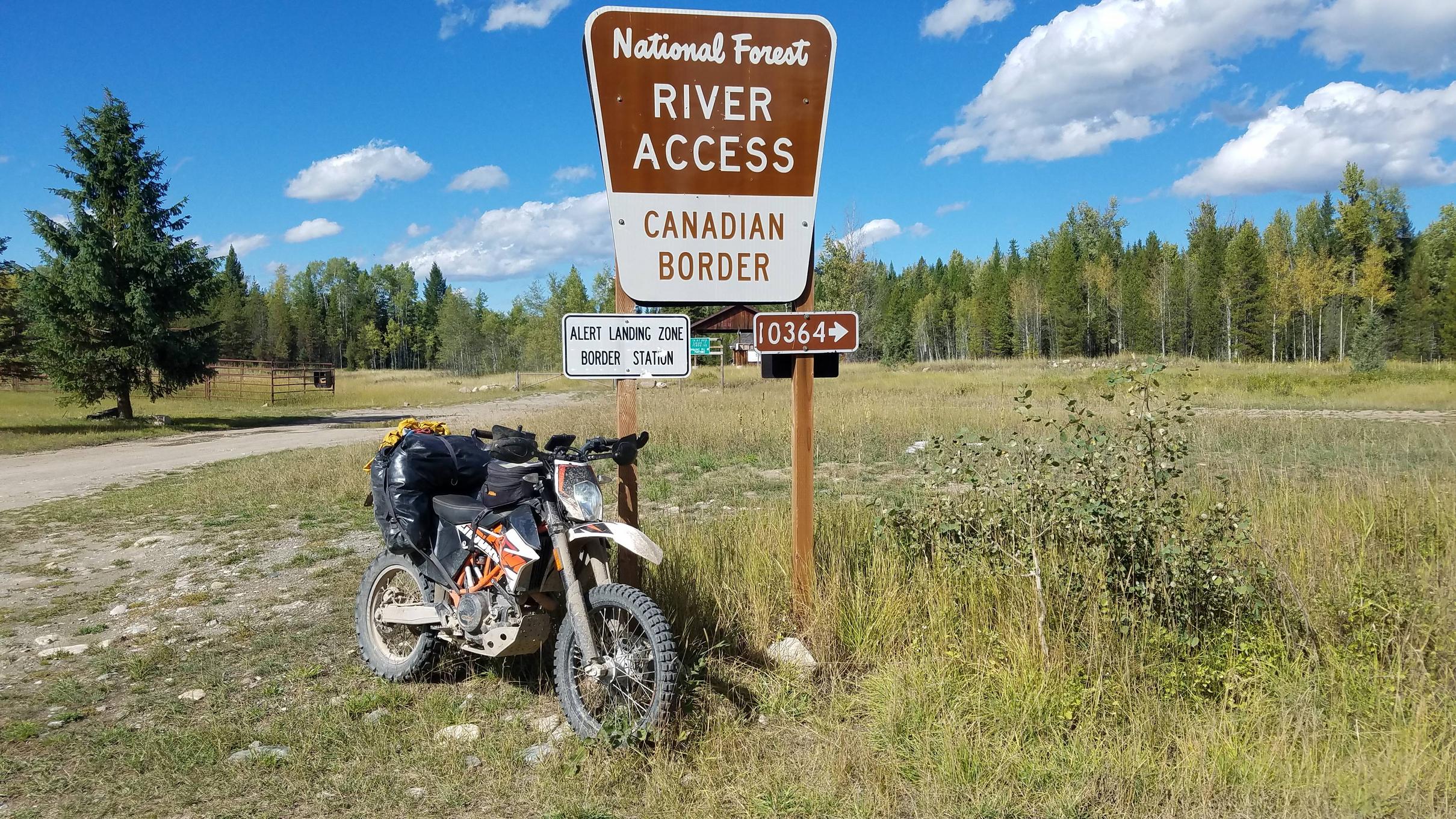 Just rode the Continental Divide border to border on my 690. 3k miles, 80% off road, camped the ...